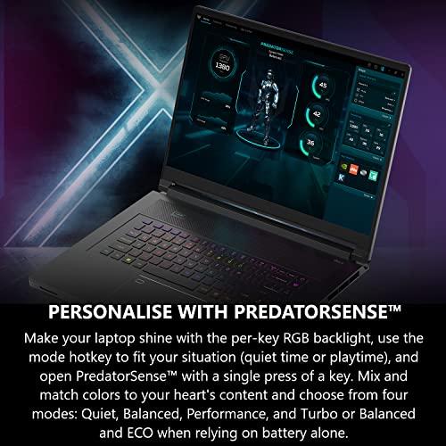 Acer Predator Triton 17 X Gaming/Creator Laptop | 13th Gen Intel i9-13900HX | NVIDIA GeForce RTX 4090 | 17" WQXGA 250Hz G-SYNC Display | 64GB DDR5 | 2TB PCIe Gen 4 SSD | Killer WiFi 6E | PTX17-71-99W5