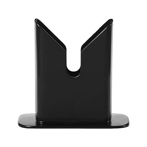 Bagel Slicer, Safety Handle,Bagel Cutter Stainless Steel (Black)