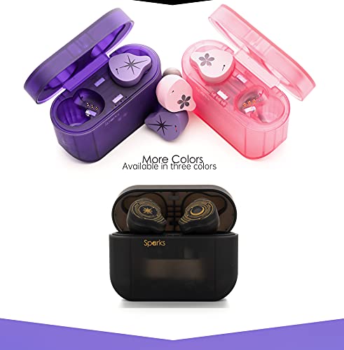 Moondrop Sparks TWS True Wireless Stereo Bluetooth 5.2 APTX Sport Dynamic in-Ear Earphone (Black)