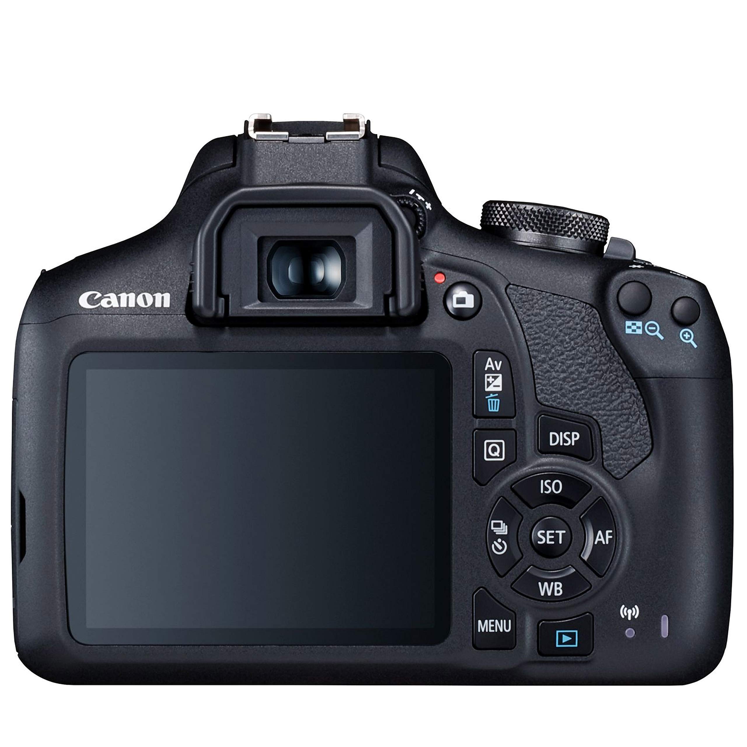 Canon EOS 2000D DSLR Camera w/ 18-55mm F/3.5-5.6 III Lens + 32GB SD Card + More (Renewed)