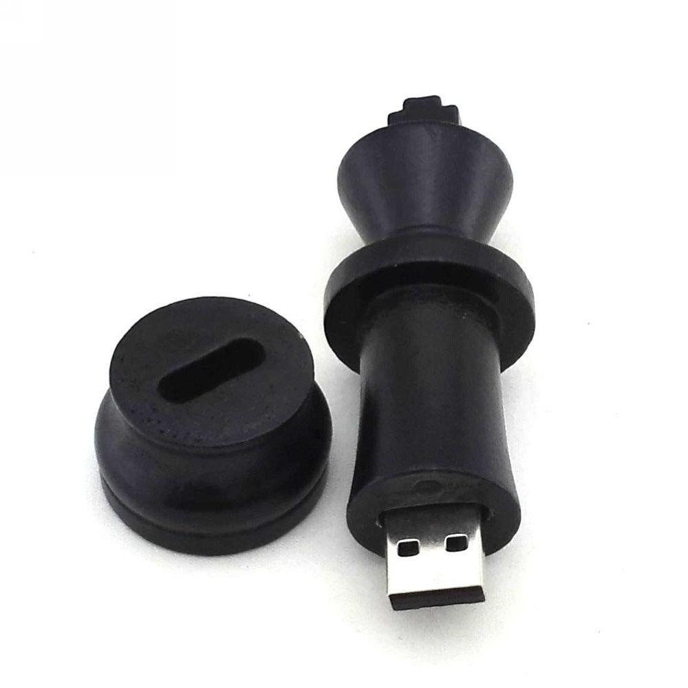 Aneew Wood Black 32GB Wooden 3D International Chess USB Flash Drive Pendrive U Disk