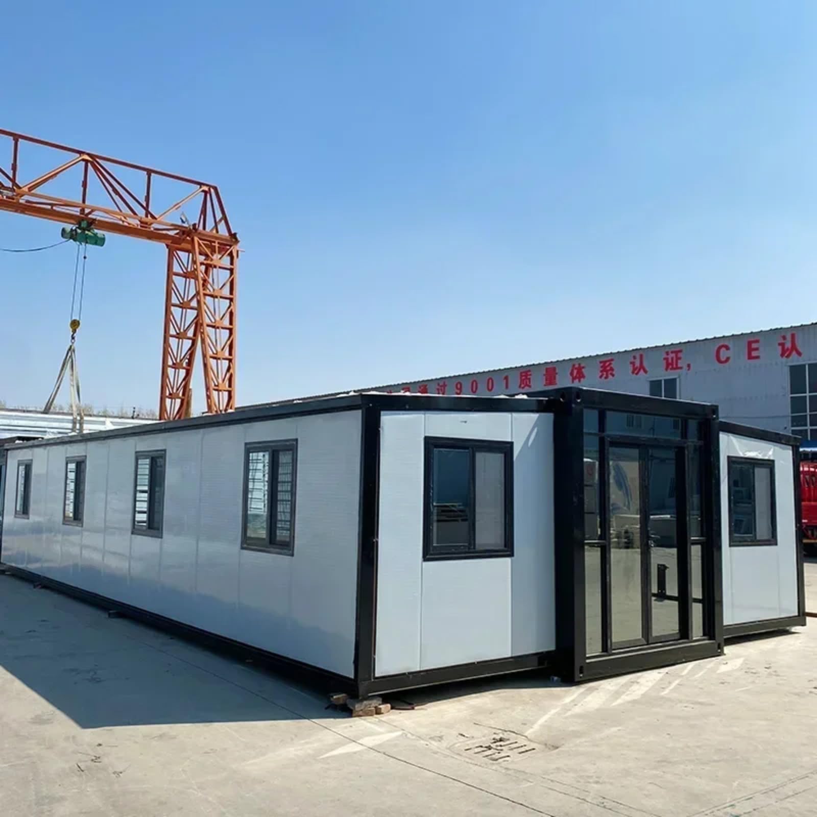 40FT Tiny Homes to Live in for Adults Customizable 1 2 3 4 5 6 Rooms,Kitchen and Bathroom,Portable prefabricated Tiny Home Garden Houses Suitable for Large Families and Commercial Offices