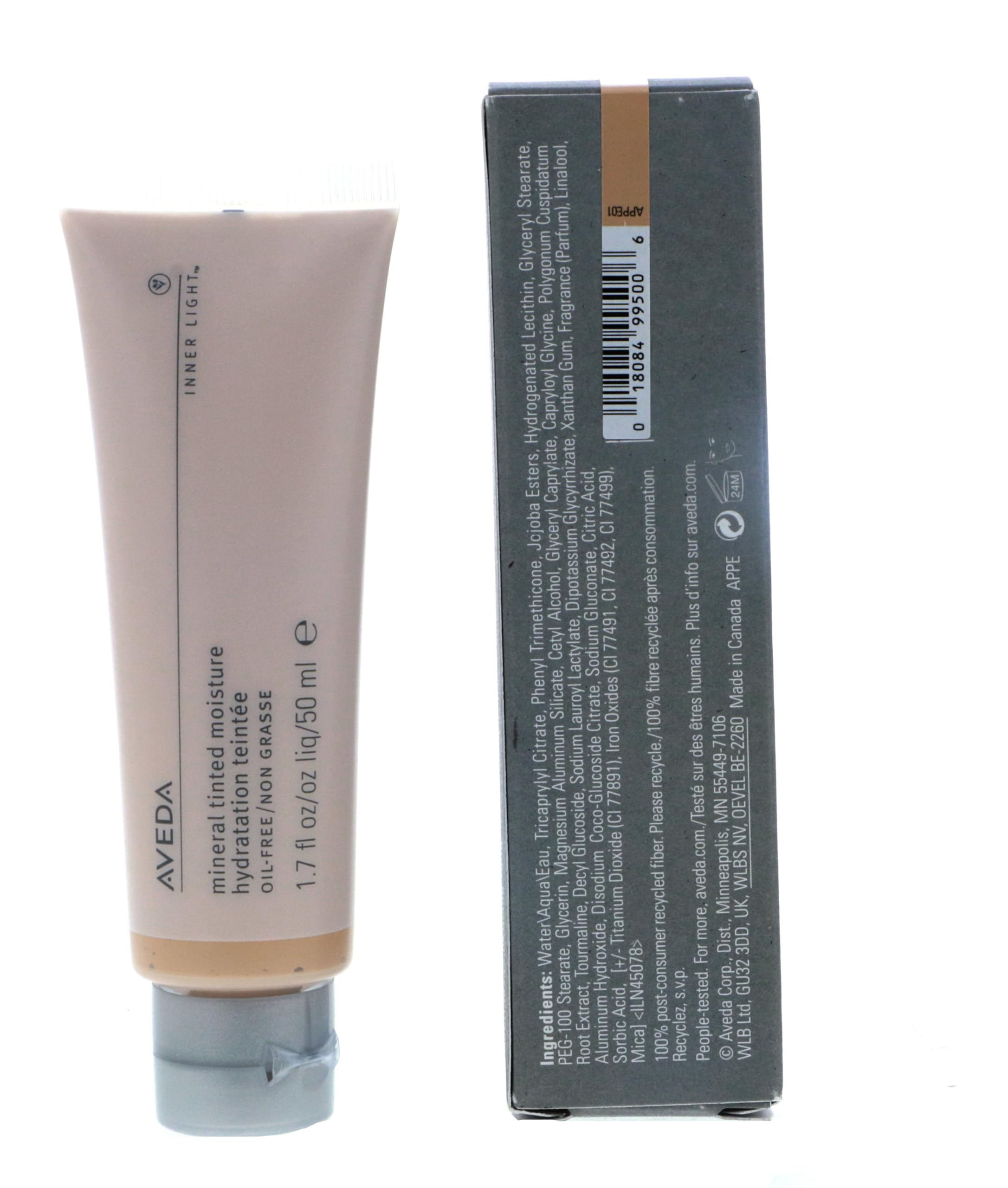 AVEDA Inner Light Mineral Tinted Moisture- Aspen (01) 1.7ounces