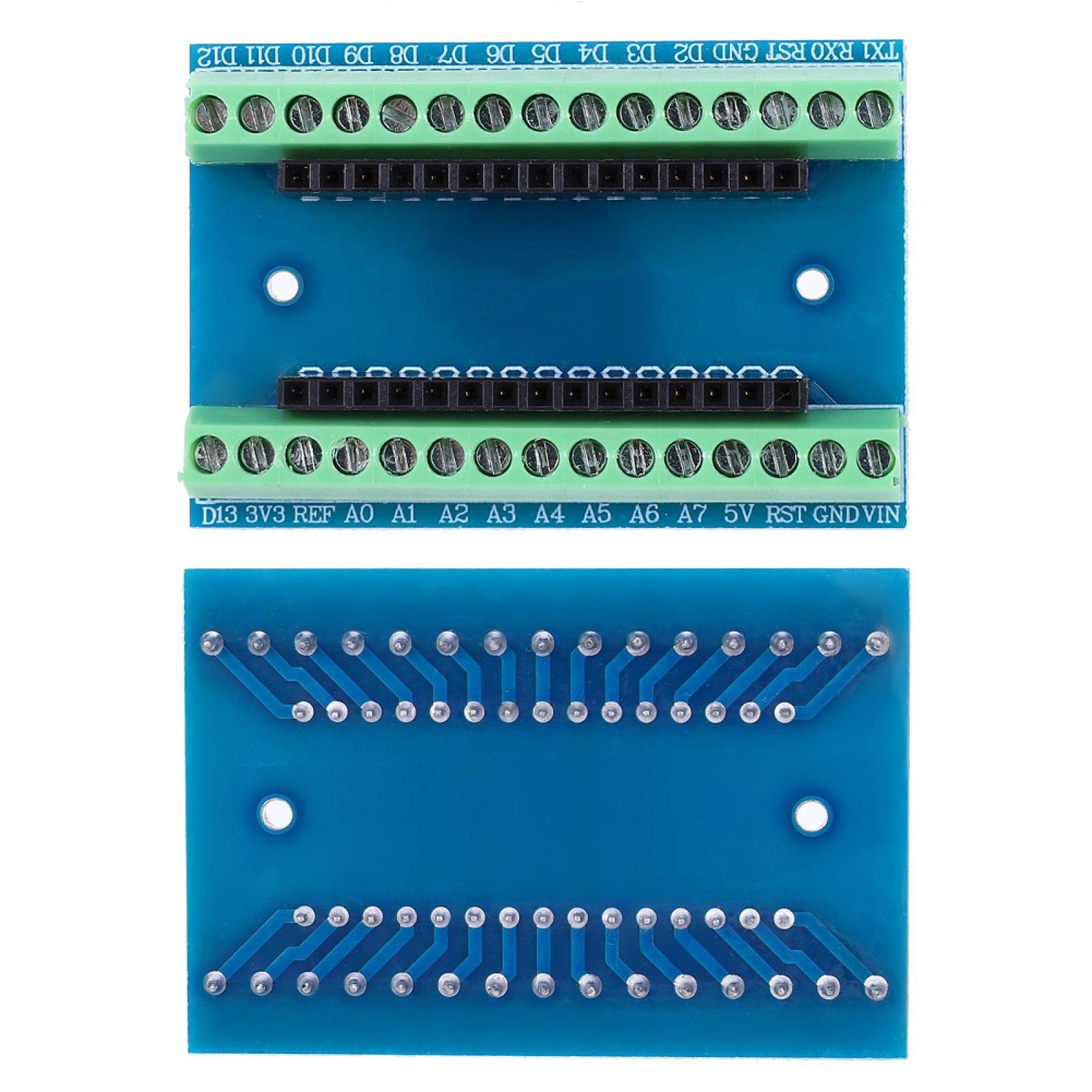 Fafeicy 1Pc IO Expansion Board, Terminal Adapter, V3.0 Compatible, USB, For Nano Controller, Personal Computer, Laptop