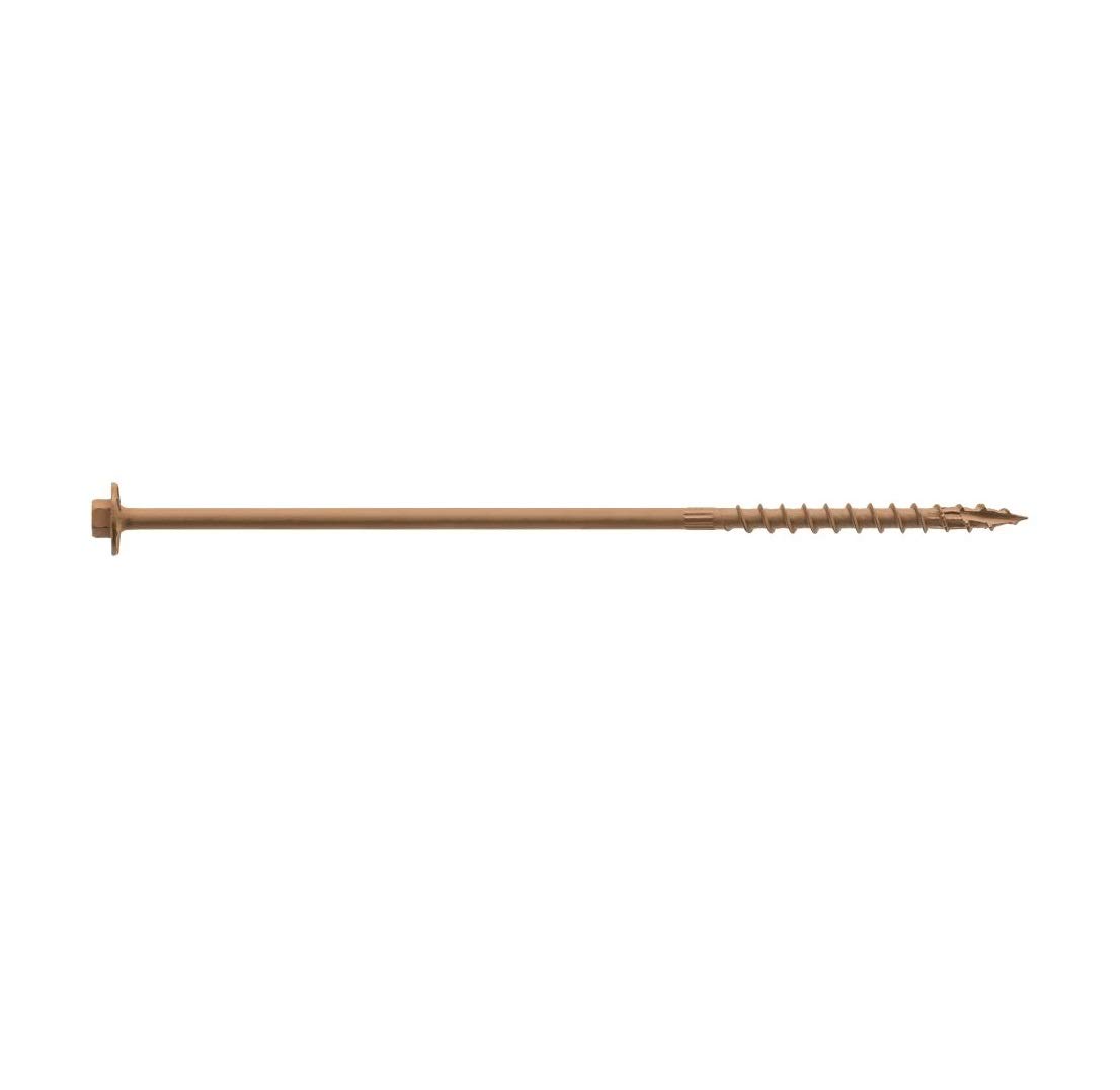 Simpson Strong Tie SDWH191000DB-R12 .195 x 10 in. Hex Head Hex Drive Timber Screw (12-Pack)