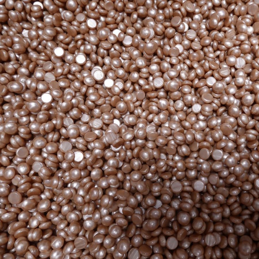 Waxness Spa Choice Mineral Gold Demi Creamy Hard Wax Beads 2.2 lb / 1 kg Pack of 12