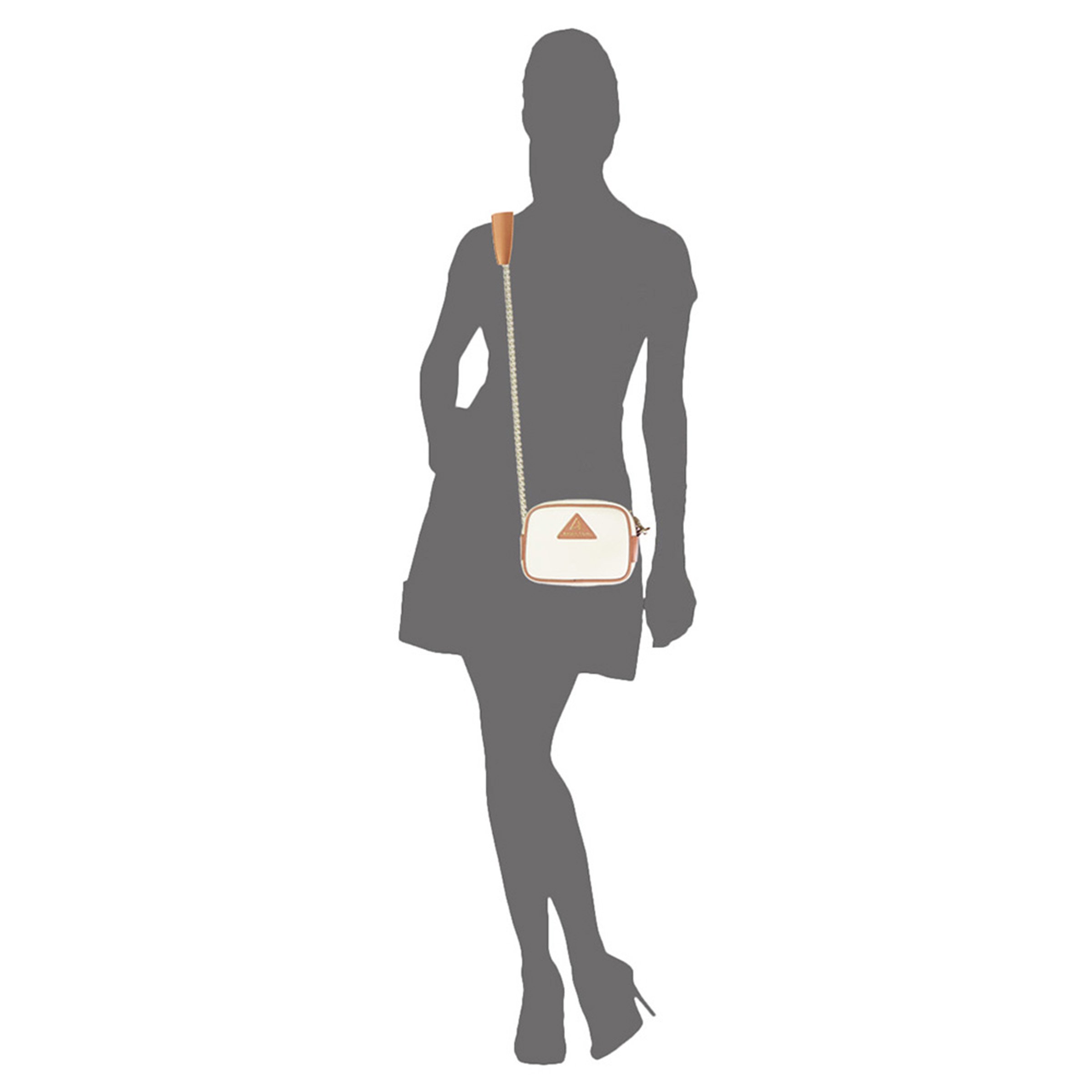 Arden Cove Mini Anti-Theft Waterproof Cross-Body Bag (18" Drop Length, Black)