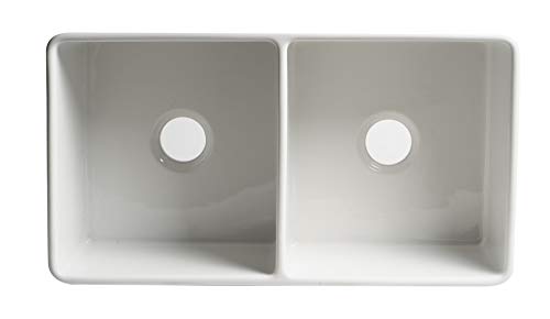 Alfi brand ABF3318D-W Kitchen Sink, White