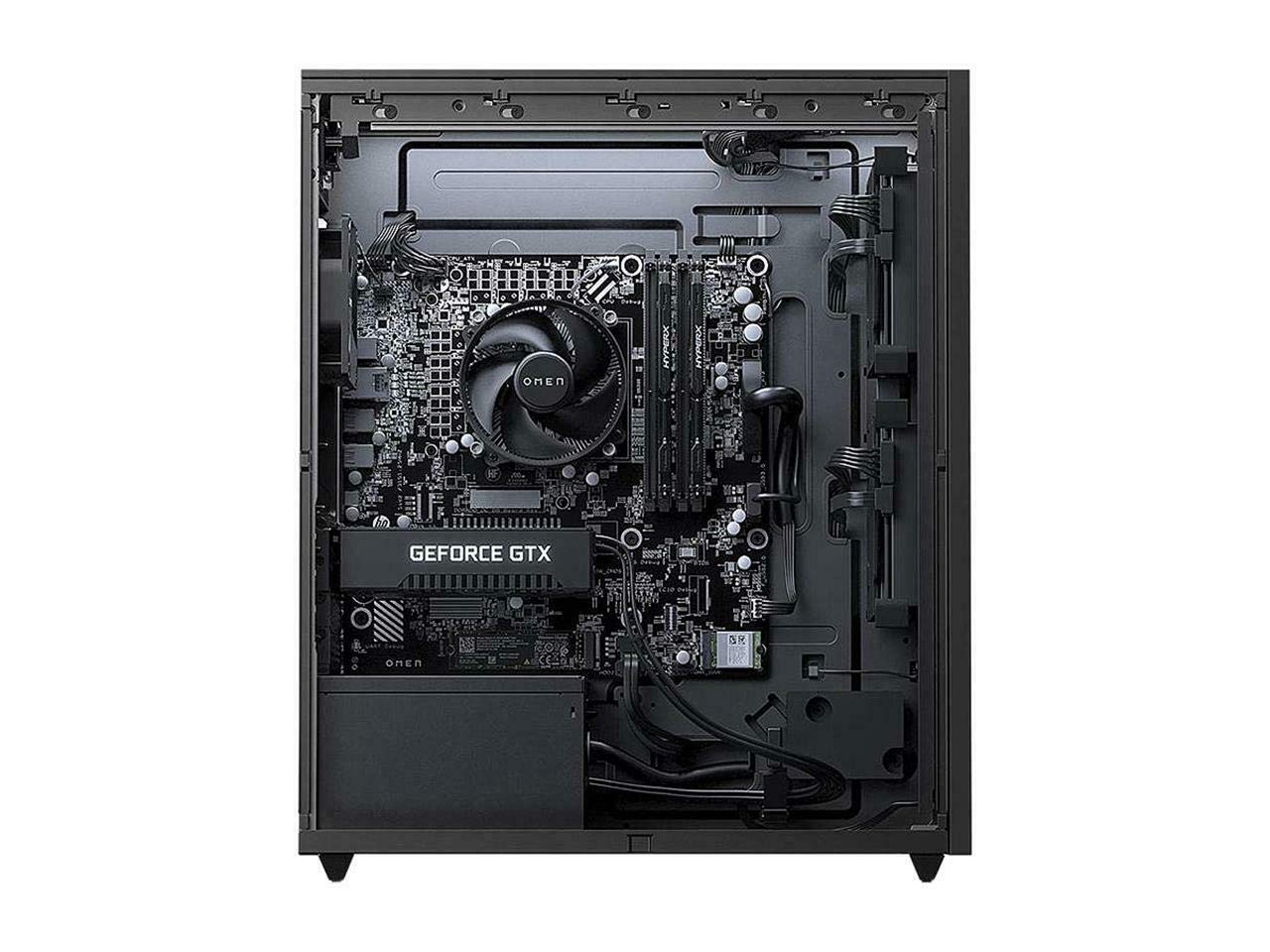 OMEN 25L Gaming Desktop PC, 10th Core i7-10700F Processor 8 Cores up to 4.8 GHz, NVIDIA GeForce RTX 2070 Graphics (64GB DDR4 RAM | 2TB GB PCIe SSD | 2 TB HDD) Windows 10 Pro Bundle JTD Mouse Pad