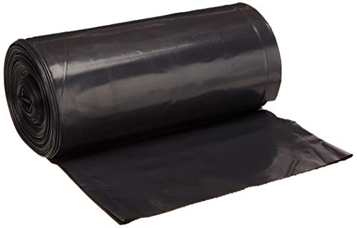 AmazonCommercial 23 Gallon Trash Bags, Garbage Bags, 1.1 MIL, Unscented, Black, 150 Count