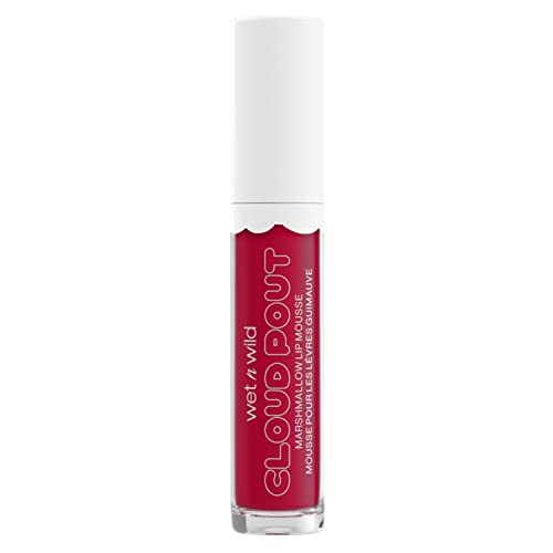 wet n wild Cloud Pout Marshmallow Matte Liquid Lipstick Mousse Hot Pink Don't Sugarcoat It