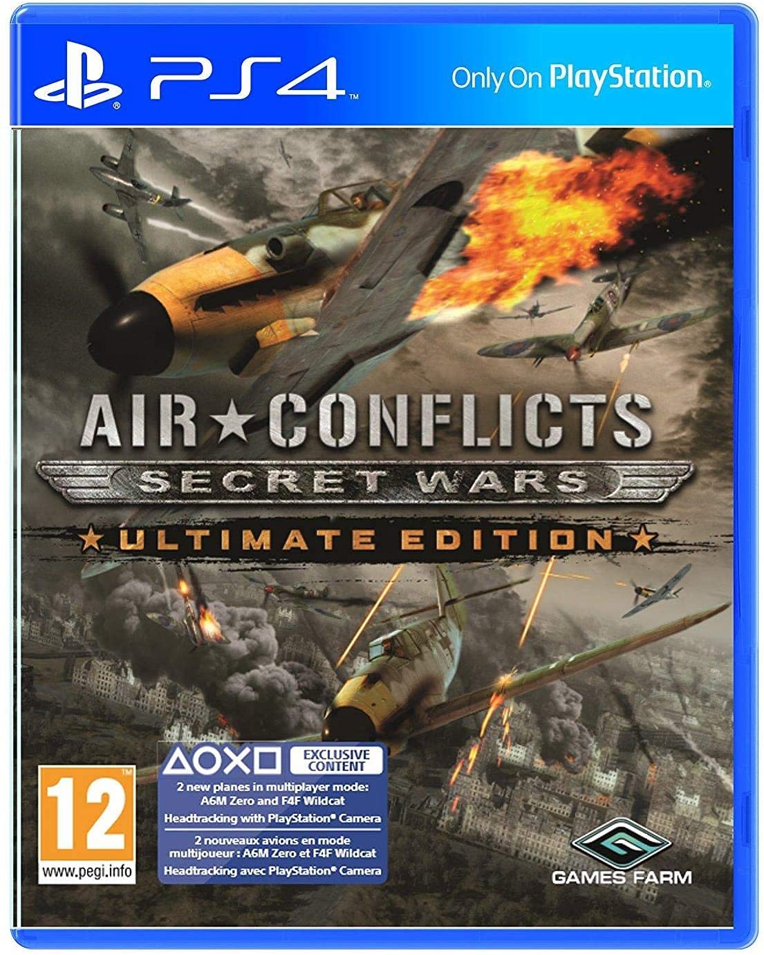 Air Conflicts: Secret Wars Ultimate Edition (PS4) (輸入版)