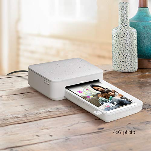 HP Sprocket Studio Photo Printer β Personalize & Print, Water- Resistant 4x6" Pictures (3MP72A)