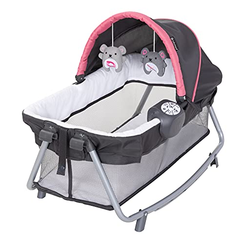 Baby Trend Lil Snooze Deluxe III for Twins,Cozy Berry