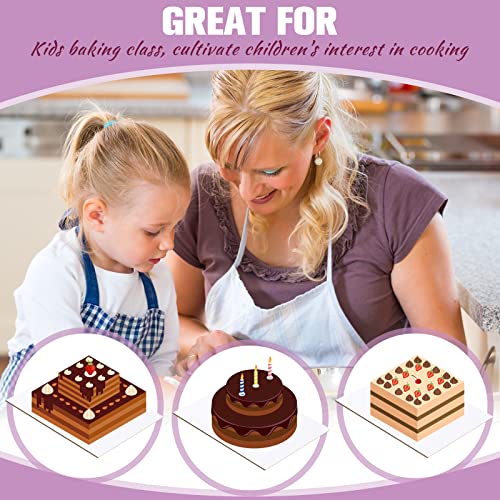 40 Pieces Rectangle Cake Board 1/4 Sheet Cake Cardboard Rectangular Greaseproof Disposable White Single Wall Corrugated Pad Base Desserts and Pastries Food Trays for Pizza,13.39 x 9.84 Inch