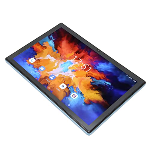 2 in 1 Tablet, 10.1 Inch Tablet US Plug 100โ240V RGB Mouse 4G LTE 512GB Expandable 5G WiFi 8800mAh for Entertainment (Blue)