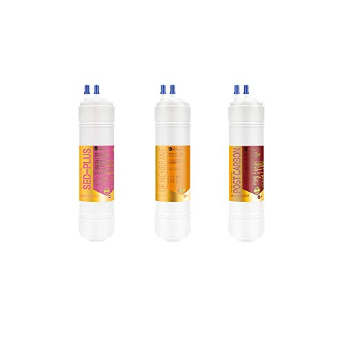 3EA Premium Compatible Replacement Water Filter Set for SK Magic - WPU-8235F/WPU-8250F/WPU-8280F - 1 micron
