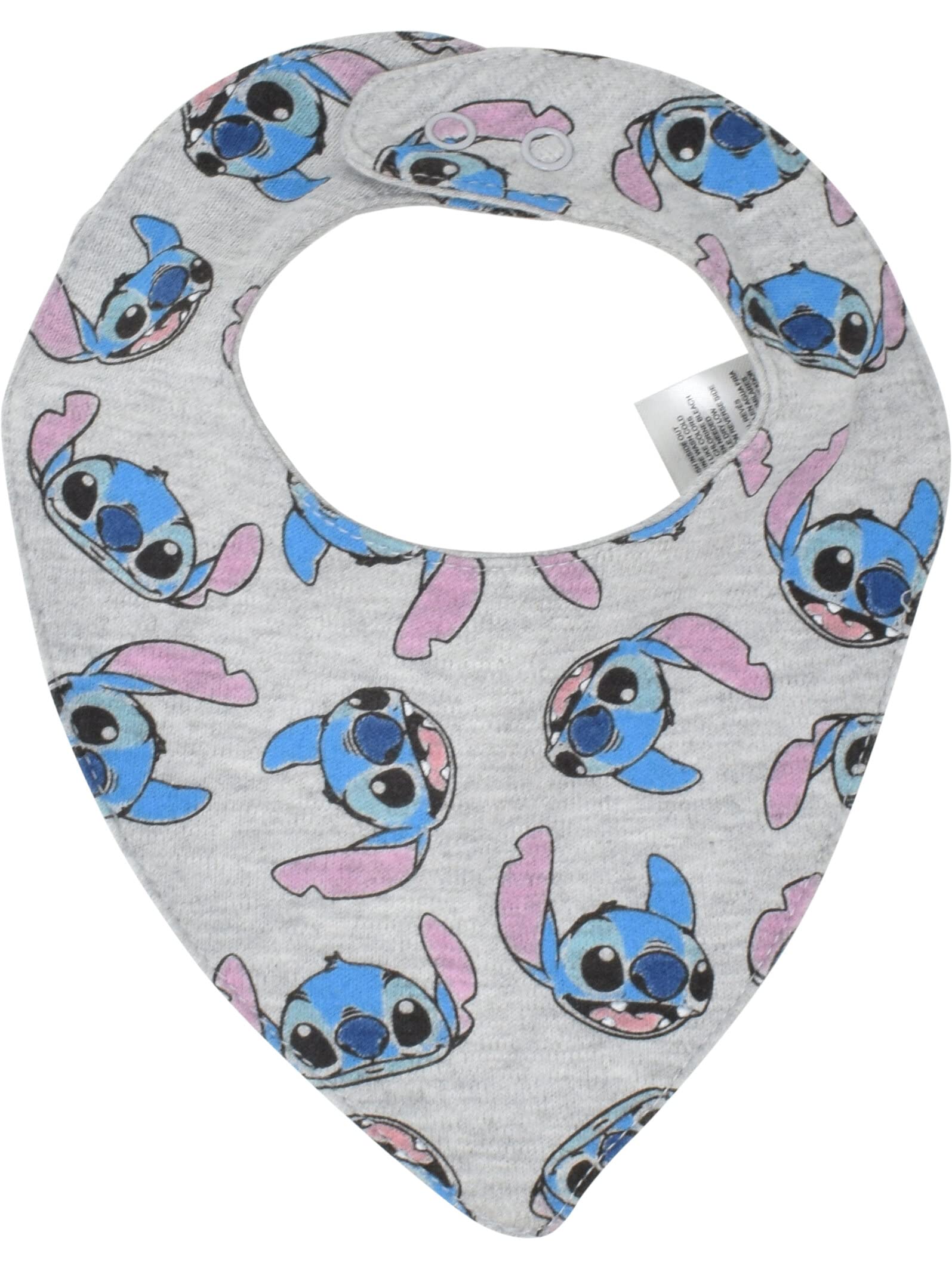 Disney Lilo & Stitch One Size 3 Pack Bibs OS