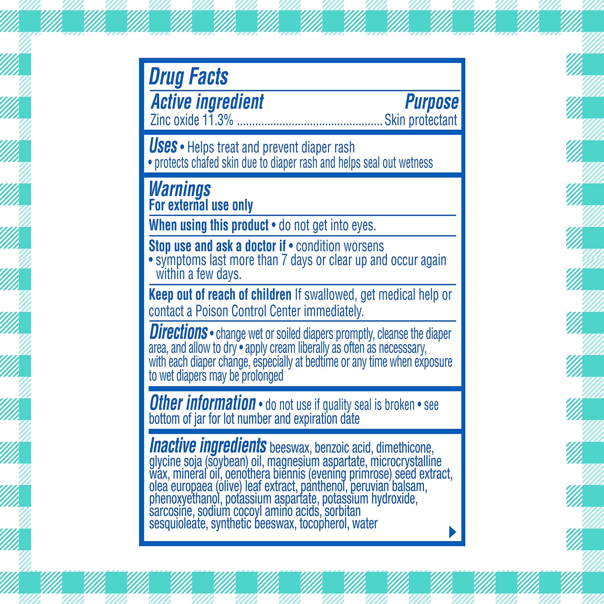 Balmex Complete Protection Baby Diaper Rash Cream with Zinc Oxide + Soothing Botanicals, 2 Ounce