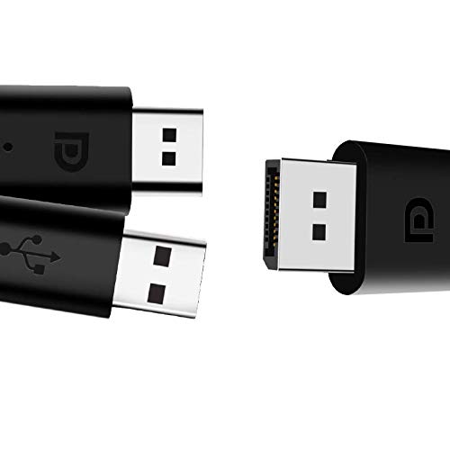 4.5m DP/USB Cable for Pimax Vision 5K Super, 8K X VR Headset with USB-Powered Models