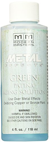 4 oz Modern Masters PA901 Green Metal Effects Aging Solution