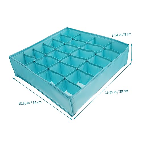 Alipis 1pc Box Underwear Storage Box Underwire Bra Necktie Organizer Clothes Drawers Sock Organizer Box Plastic Bra Storage Drawer Organizer Divider Multi-grid Box Clothing Storage Case