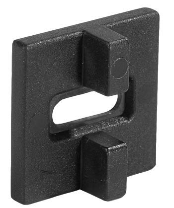 DeckWise (Black) Ipe Clip Extreme S Hidden Deck Fasteners, 5/32" Gap, Stainless Steel Black #8x2" Trim-Head Screws for 100 Sq.Ft. of AD and KD Hardwood, Thermal or Composite Decks (175 ct. kit)