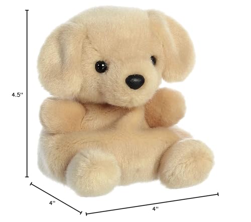 Aurora® Adorable Palm Pals™ Sunny Lab™ Stuffed Animal - Pocket-Sized Play - Collectable Fun - Brown 5 Inches