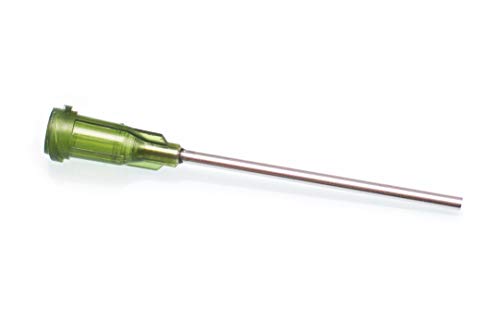 Dispense All - 14 Gauge 1.5 Inch Blunt Tipped Dispensing Needles, Luer Lock, 50 Count
