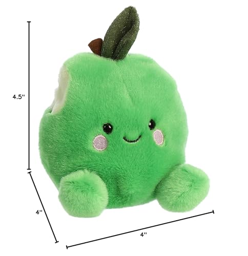 Aurora® Adorable Palm Pals™ Jolly Green Apple™ Stuffed Animal - Pocket-Sized Fun - On-The-Go Play - Green 5 Inches