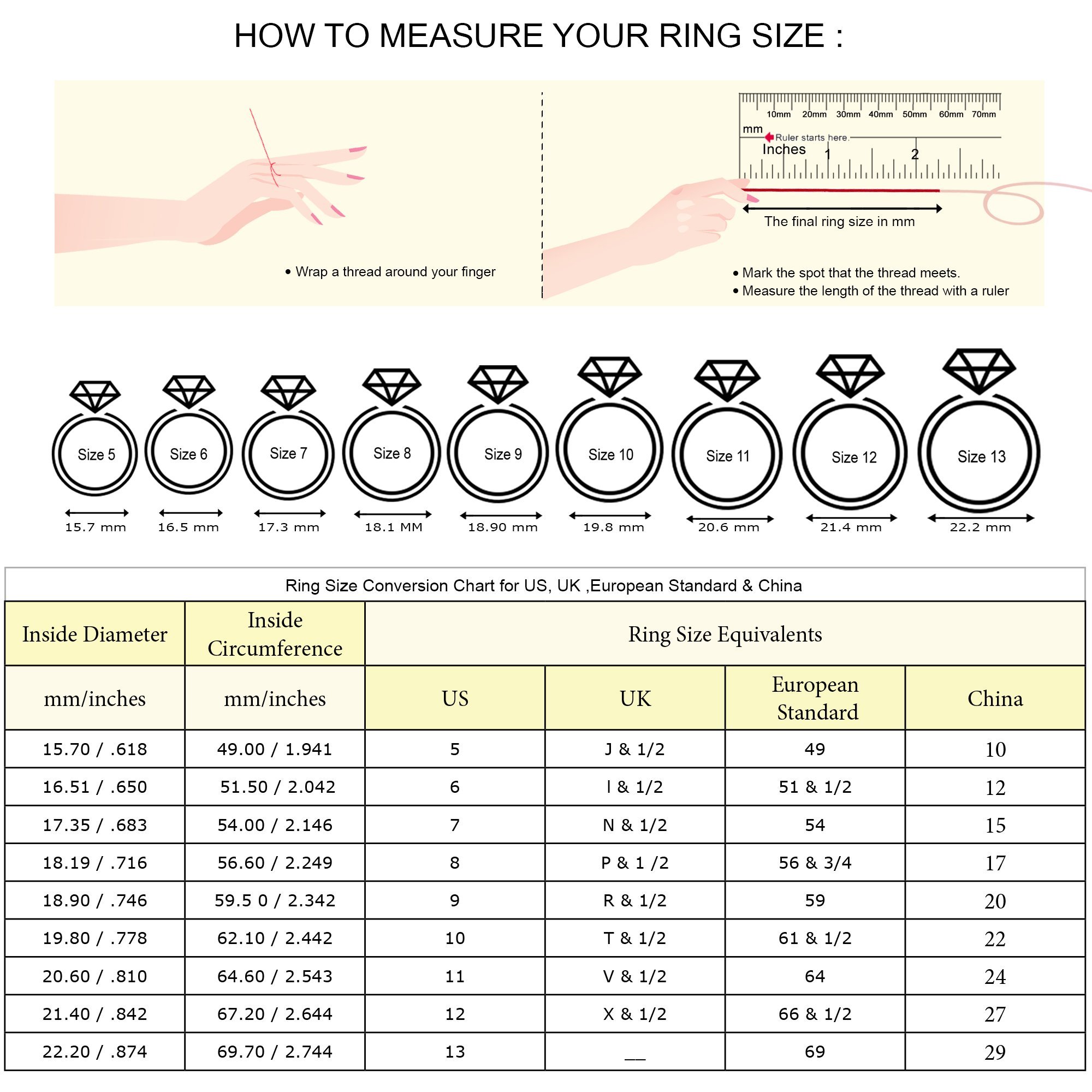 14K White Gold Forever Classic Moissanite from Charles & Colvard Solitaire Engagement Ring For Women (0.80 Cttw, Round 6MM, Available In Size 5,6,7,8,9)