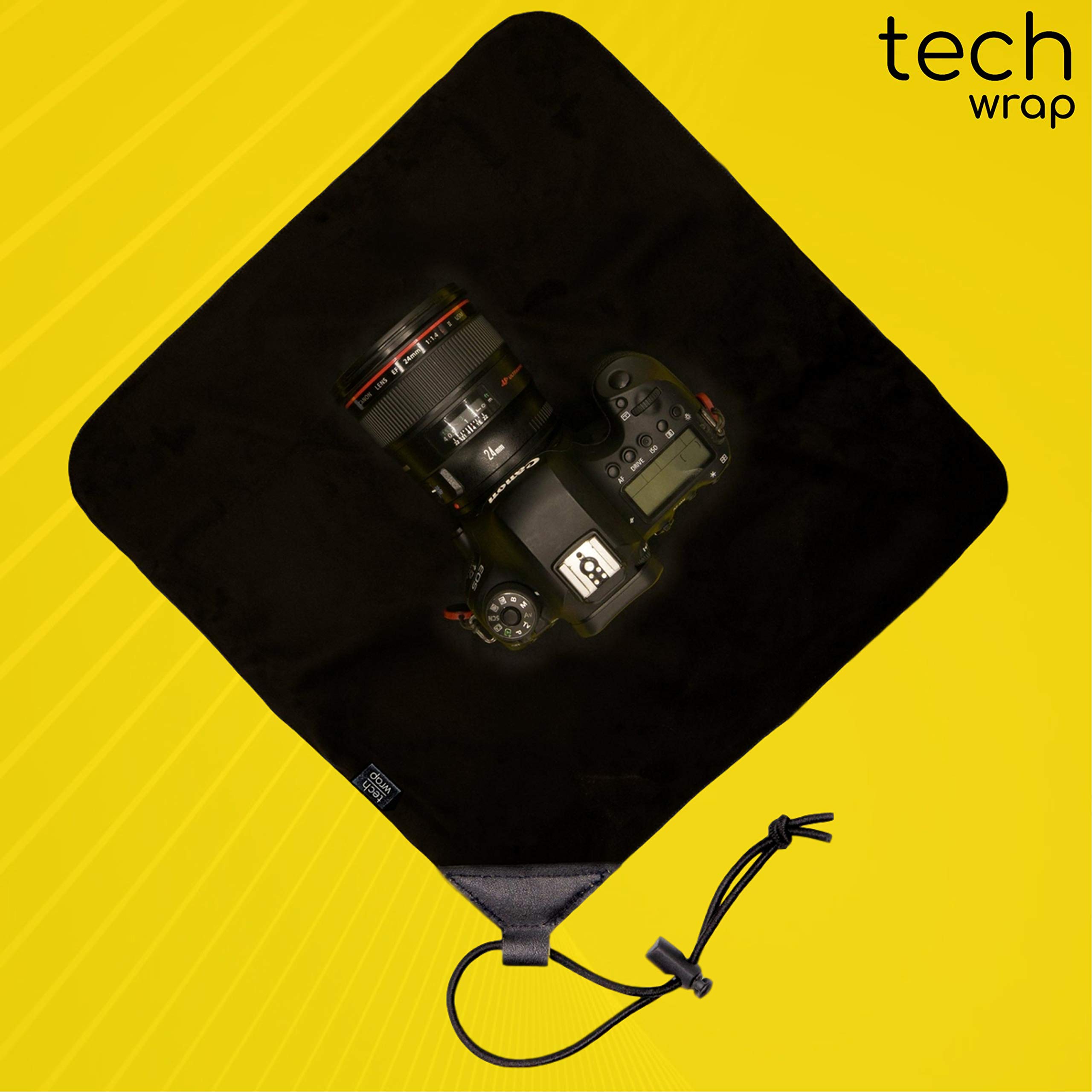 The Tech Wrap Standard 17.5" x 17.5" Camera Protective Wrap - Camera Wraps Lens Protector - Camera Travel Accessories - Camera Pouch DSLR Sleeve Case