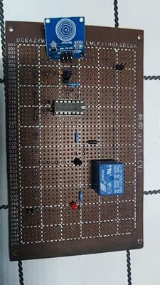 Fielect 8-Key Capacitive Touch Sensor Pad Module TTP226 for Arduino,Replacing The Traditional Touch Button
