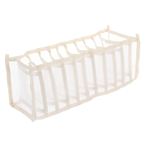 Alipis Bra Storage Box Storage Drawer Clothing Drawers Glove Compartment Organizer Closet Socks Organizer Drawer Divider Box Clothes Drawer Organizer Multiple Grids Box Bra Organizer Desk