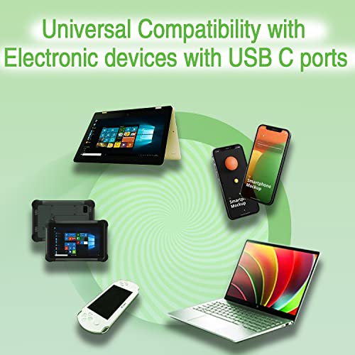 65W 45W Type C USB C Laptop Charger Compatible with Lenovo ThinkPad T480 T580 T480S X280 E580 Chromebook C330 S330 S340 100e 300e 500e Yoga C930 T590 A485 AC Adapter Power Supply