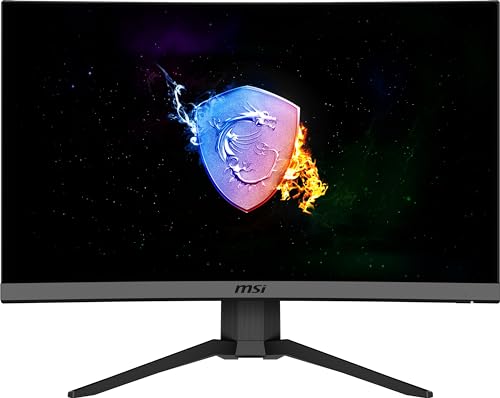 MSI G24C6P, 24" Gaming Monitor, 1920 x 1080 (FHD), VA, 144Hz, FreeSync, HDMI, Displayport, Tilt, Height Adjustable