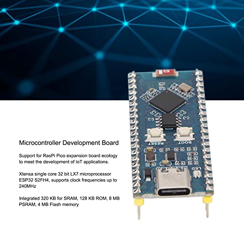 2.4 GHz WiFi Development Board, Support IEEE802.11b/g/n Development Board 150Mbps Transfer Rate for Development