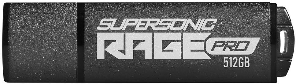 Patriot Memory Supersonic Rage Pro 128GB USB 3.2 Gen 1 High-Performance Flash Drive