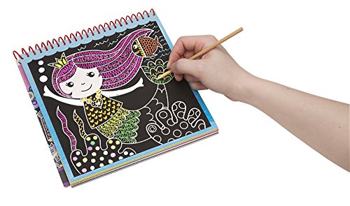 Alex So Cute Scra-ffiti Sketch Drawing Pad Kids Art Supplies