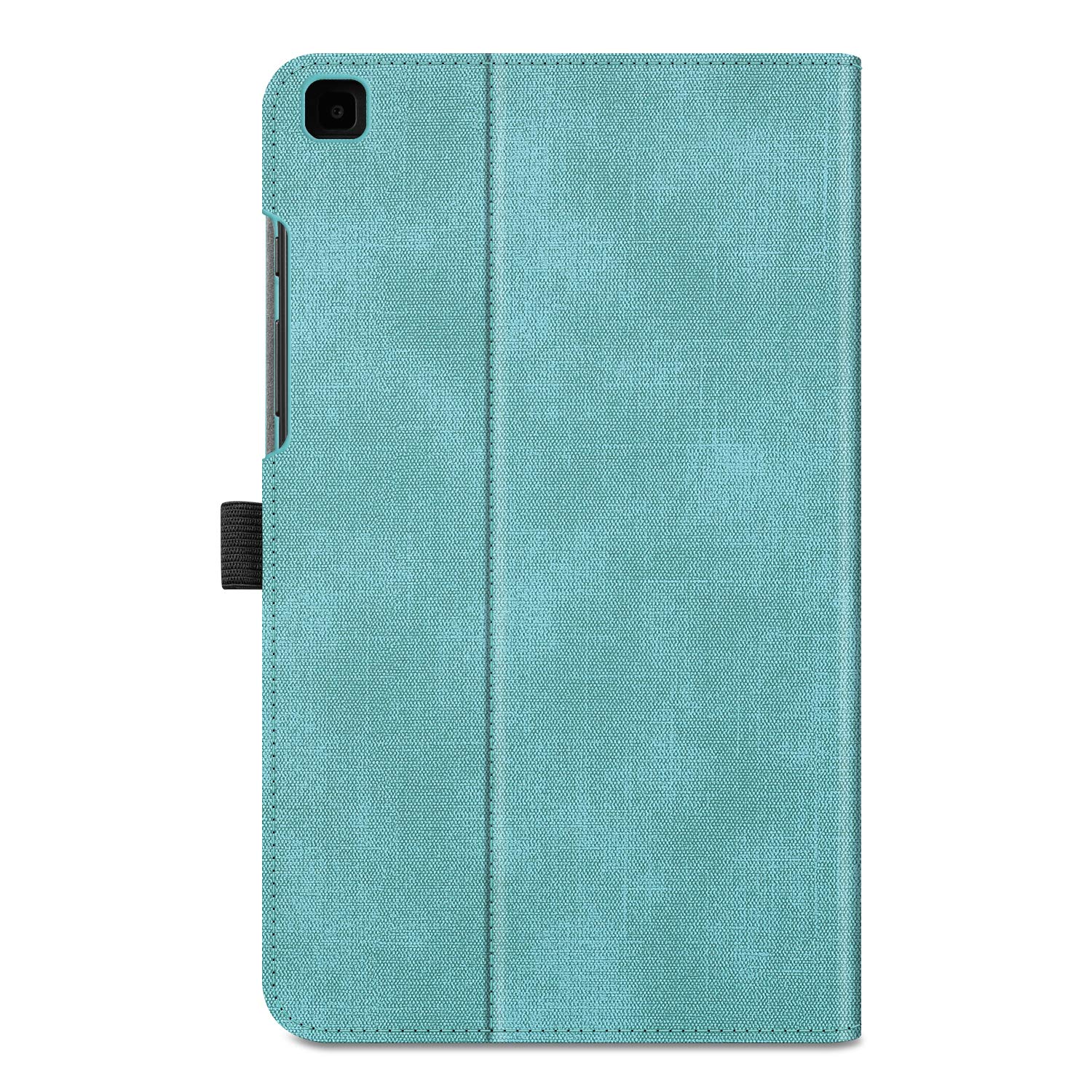 Fintie Case for Samsung Galaxy Tab A 8.0 2019 Without S Pen Model (SM-T290 Wi-Fi, SM-T295 LTE), [Corner Protection] Multi-Angle Viewing Stand Cover with Pocket, Turquoise/Brown
