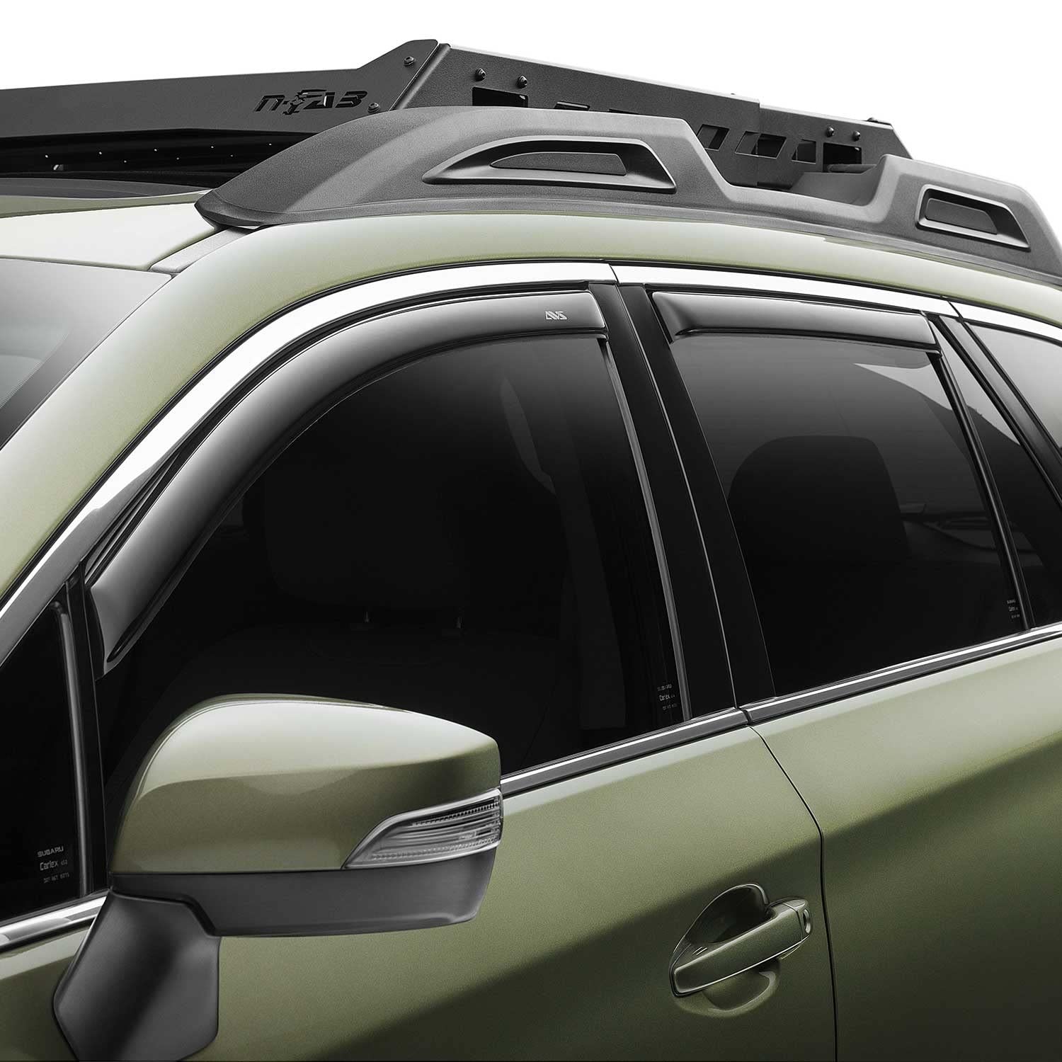Auto Ventshade [AVS] In-Channel Ventvisor | 2008 - 2013 Cadillac CTS - Smoke, 4 pc. | 194447