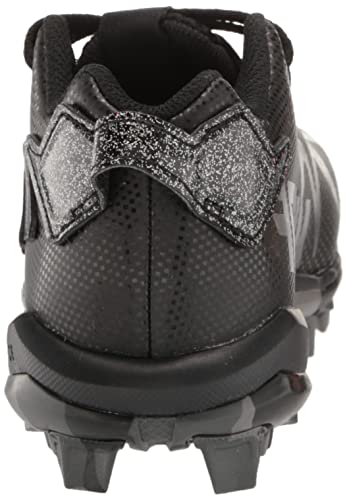 adidas Freak Spark MD-Team Football Shoe, Black/Night Metallic/Black, 13 US Unisex Little Kid