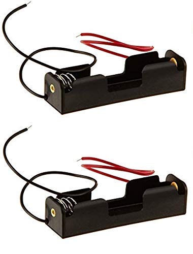 Ajax Scientific - EL020-0001 Battery Holder with Lead Wire, 1x AA Cell (Pack of 10)