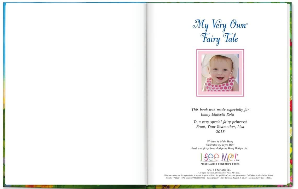 My Very Own Fairytale - Personalized Children's Story - I See Me! (Hardcover)
