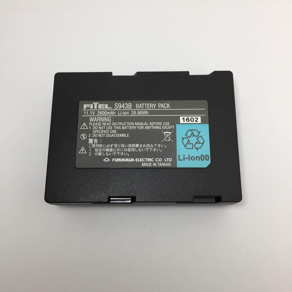 Fitel S943B Battery use for Fitel S121A,S121M4,S122A,S122C,S122M8, S122M12,S123C,S123M4,S123M8,S123M12,S153A, S177A,S178A Fusion splicer