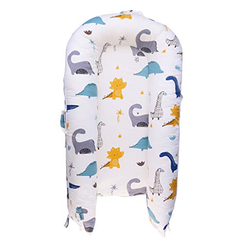 Hi Sprout Newborn Baby Nest Change Extra Cover (Suit for All Dockatot Deluxe Docks) (Dinosaur)
