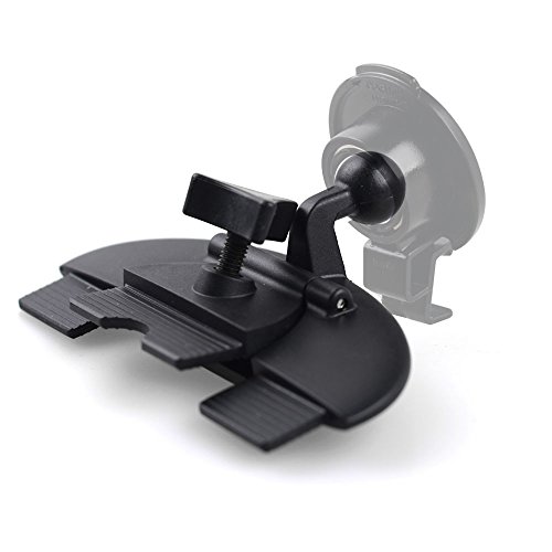 APPS2Car GPS Mount, CD Slot GPS Mount GPS Holder Base Compatible with Garmin Nuvi Serie 3.5-7 inches Sat Nav CD Player Mount