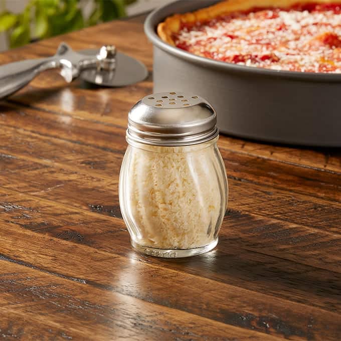 American Metalcraft Lexan Cheese Shaker Set, 1 Count (Pack of 1), Silver