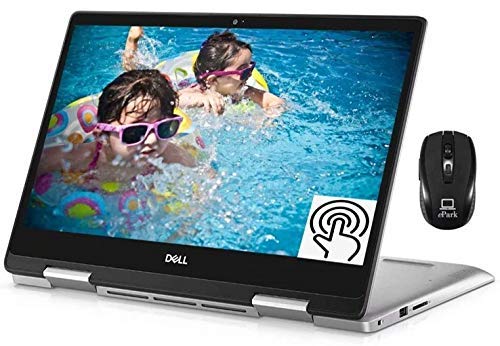 Flagship 2020 Dell Inspiron 14 5000 2 in 1 Laptop, 14'' FHD IPS Touchscreen, AMD Quad-Core Ryzen 7 3700U (Beat i7-7500U), 32GB DDR4 1TB SSD, Backlit KB FP Win 10 (Silver) (Renewed)