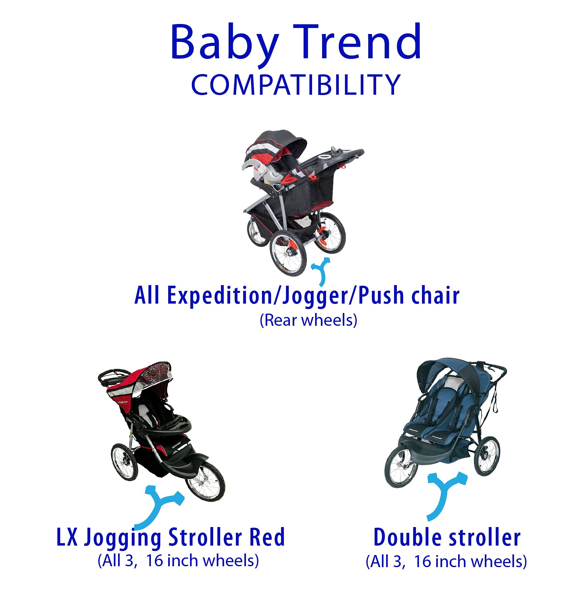 High QY Tire and Tube for Baby Trend